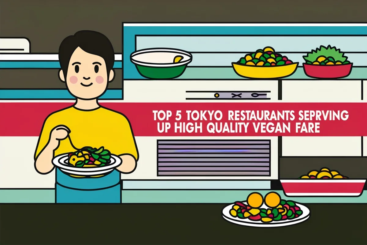 Top 5 Tokyo Restaurants Serving Up High Quality Vegan Fare | Japan Inside